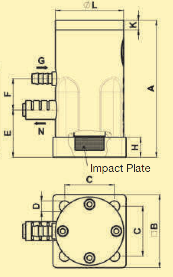 NETTER - Free CAD models - Pneumatic Linear Vibrators Series NTP ...
