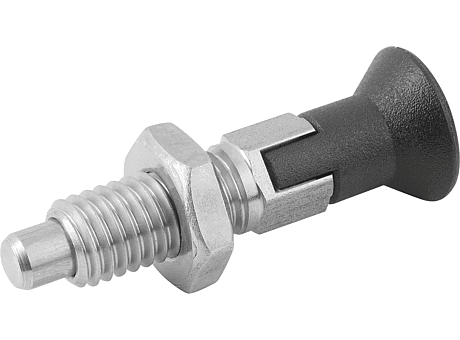 norelem - Modelos CAD gratuitos - INDEXING PLUNGER ECO SIZE:0 D1=M08, D ...