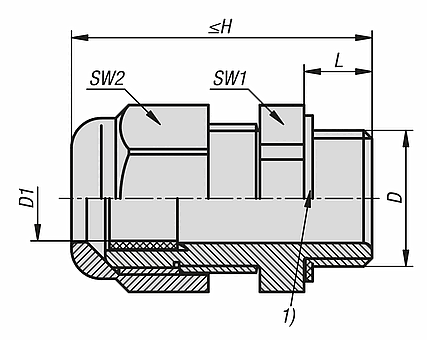 norelem - Free CAD models - Cable glands, plastic - TraceParts