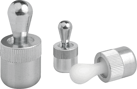 norelem - 免费 CAD 模型 - Lateral spring plungers without seal, thrust pi ...