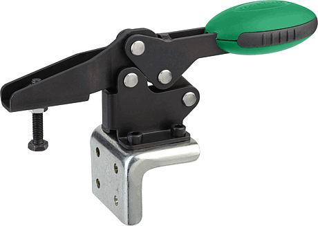 norelem - Free CAD models - Toggle clamps horizontal with flat foot and ...