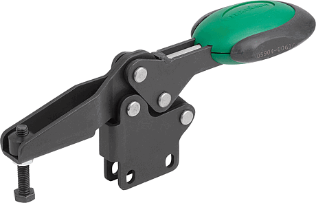 norelem - Free CAD models - Toggle clamps horizontal with safety ...