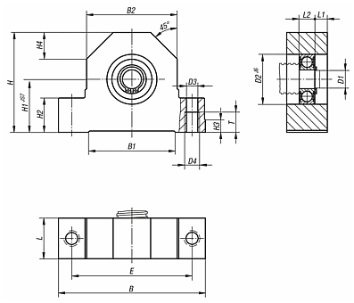 norelem - Free CAD models - Floating bearing units - TraceParts