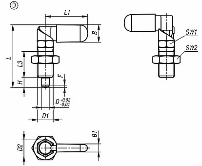 norelem - Modelos CAD gratuitos - Cam-action indexing plungers with ...