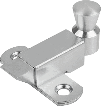 norelem - Free CAD models - Barrel locks with return spring, steel or ...