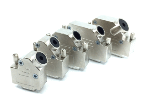 Ossi Connectors A/S - Free CAD models - Shielded D-Sub Backshells DVZK-JSS Series - TraceParts