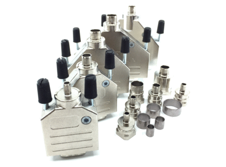 Ossi Connectors A/S - Free CAD models - Shielded D-Sub Backshells DTZK-CZA Series - TraceParts