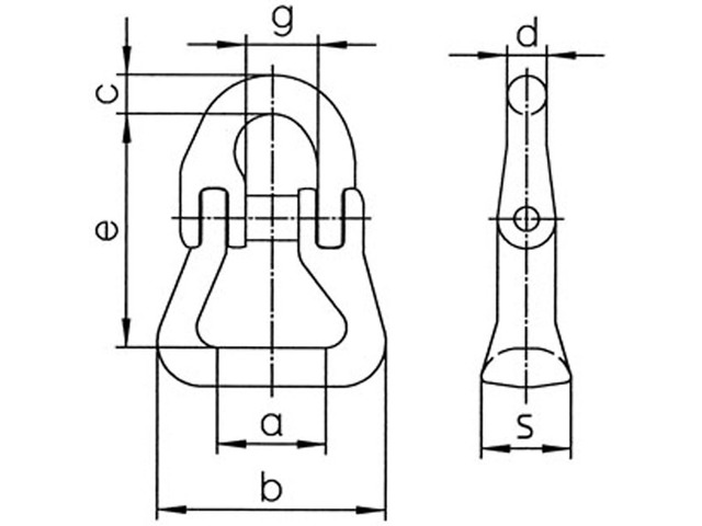 pewag - File CAD gratuiti - CARW Round sling connecting links - TraceParts