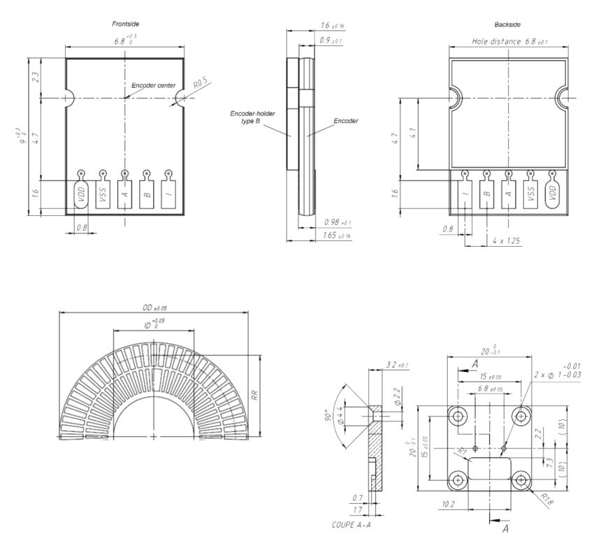 POSIC - Free CAD models - Rotary Inductive Encoder Kit ID1102C - TraceParts