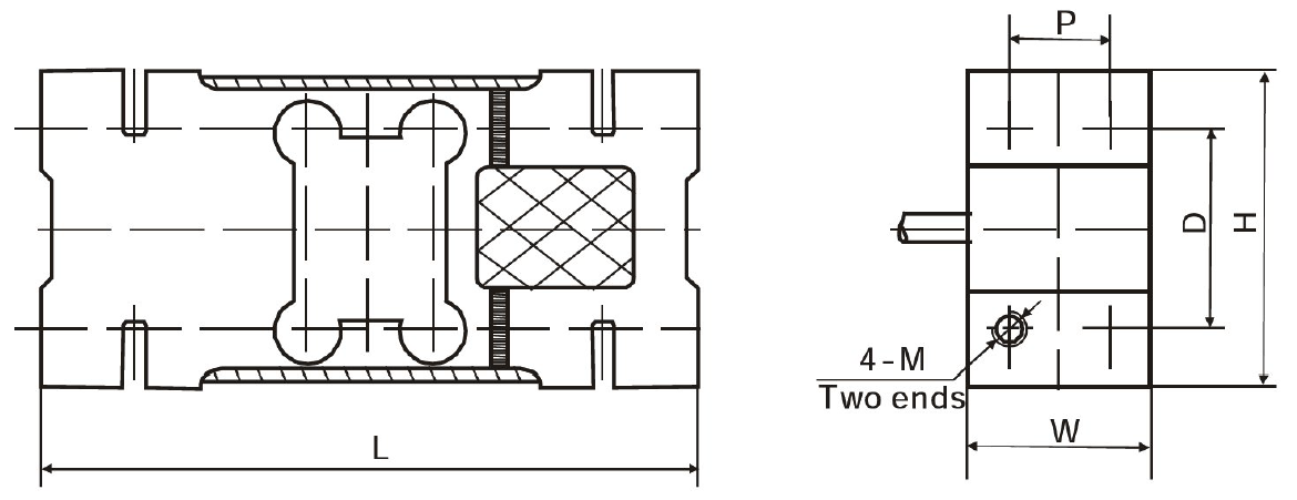 PT Ltd - Free CAD models - Aluminium Single Point Loadcell - PTASP6-F ...
