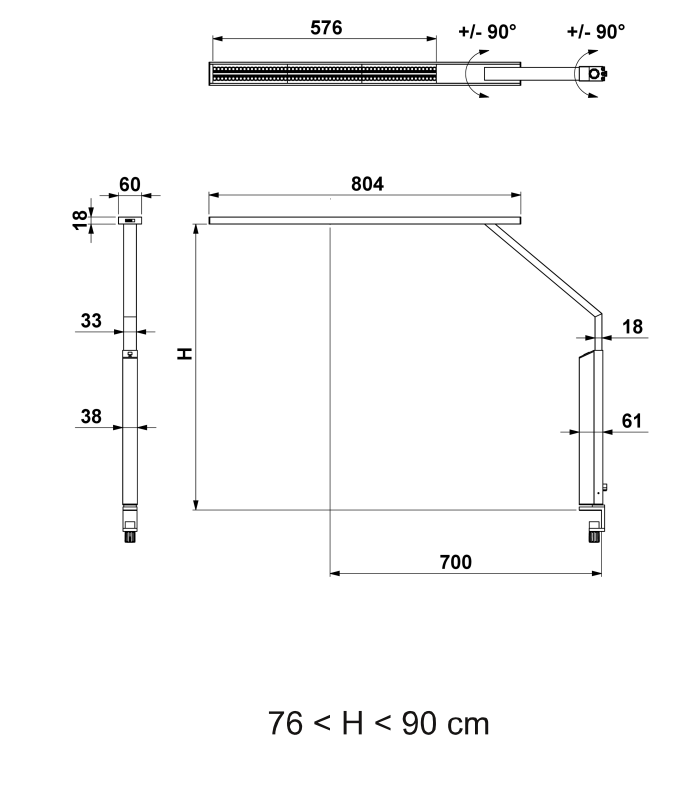 RADIAN - 免费 CAD 模型 - Work lamps Plux - TraceParts