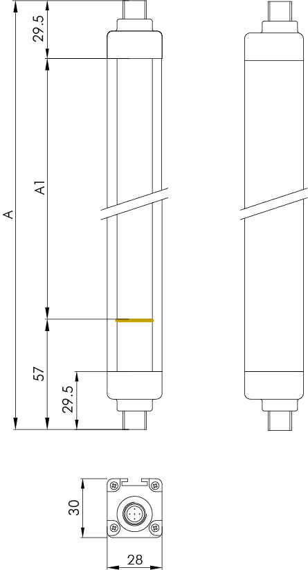 ReeR Safety - Free CAD models - EOS4 451 XS2 - Finger Detection Safety ...
