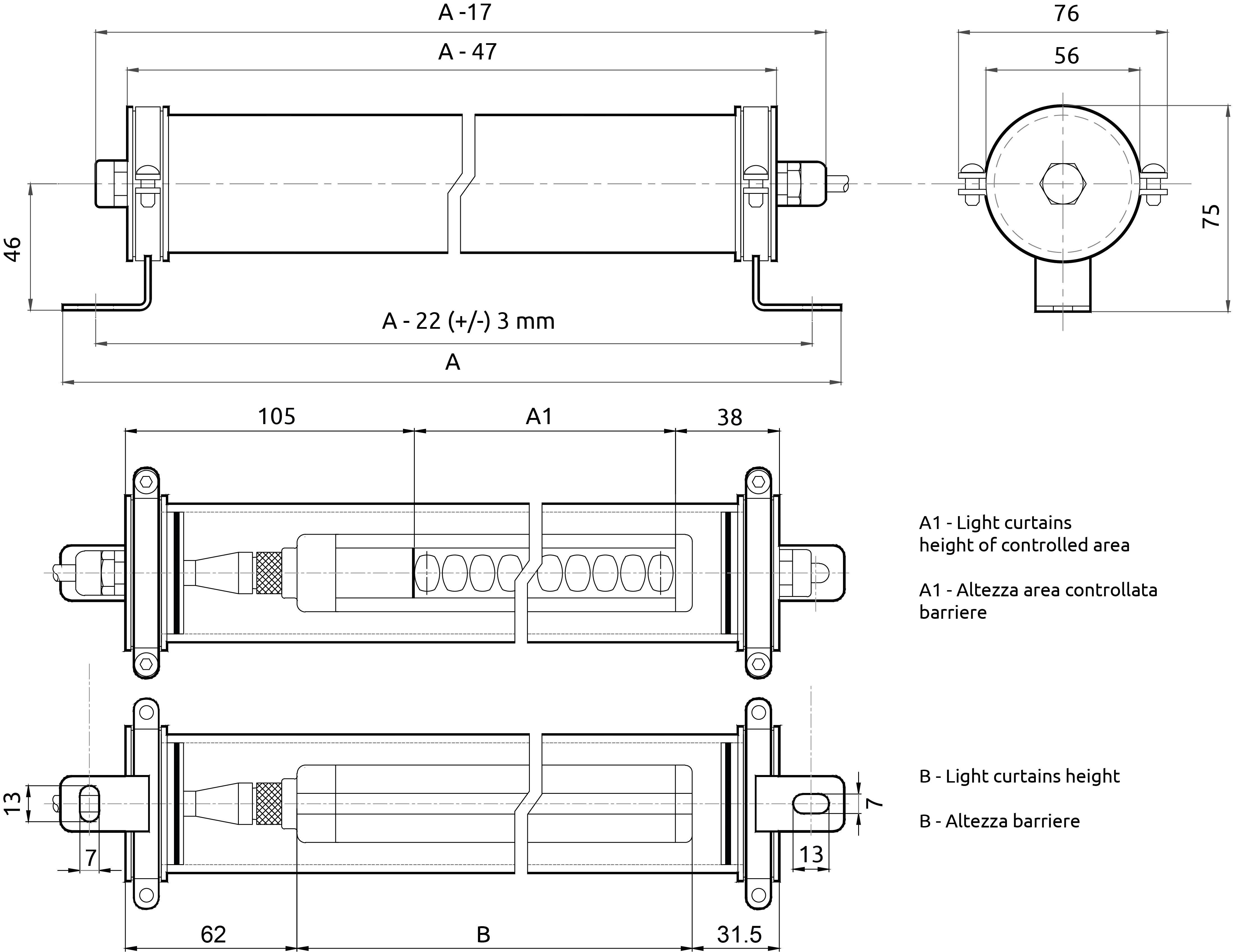 ReeR Safety - Free CAD models - EOS4 1801 X WTF - Finger Detection ...