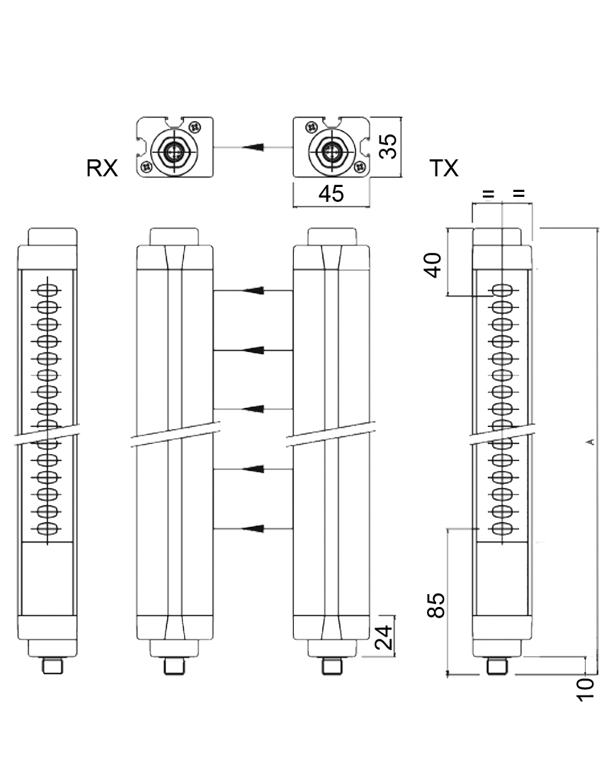 ReeR Safety - File CAD gratuiti - ADMIRAL AX 1051 BK - Finger Detection ...