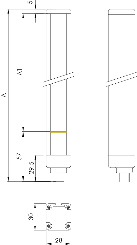 ReeR Safety - Free CAD models - EOS2 453 A - Hand Detection Safety ...