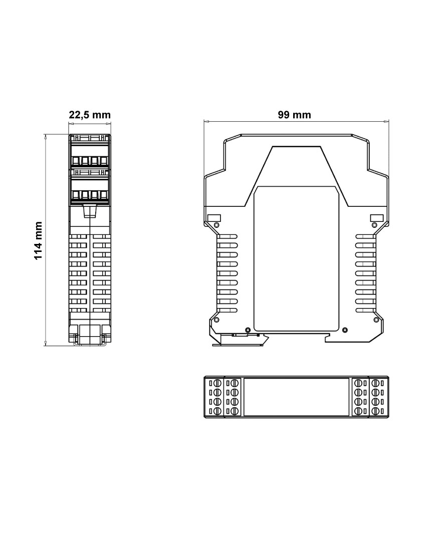 ReeR Safety - Free CAD models - SR ONE - Safety Interface for safety light curtains - TraceParts