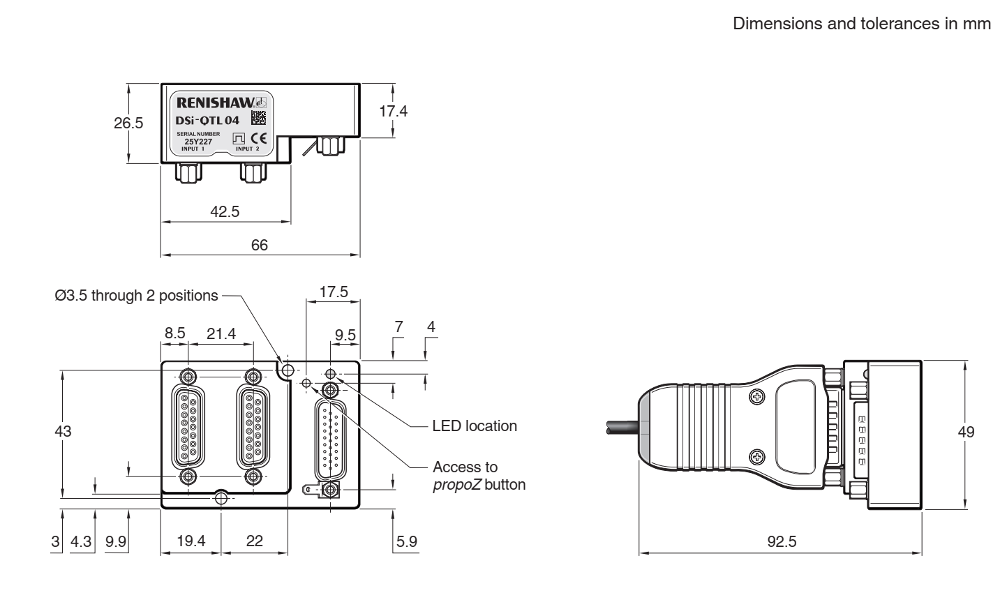 Renishaw - Modelos CAD gratuitos - TONiC DSi (dual signal) interface ...
