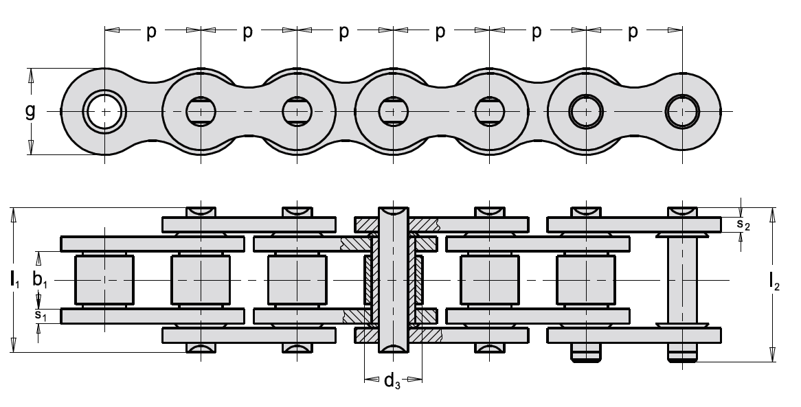 ŘETĚZY VAMBERK spol. s .r.o. - Free CAD models - Retezy Vamberk Roller ...