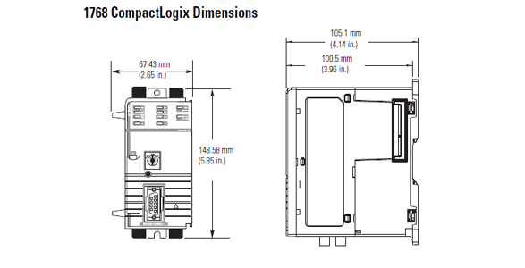 Rockwell Automation - Free CAD models - 1768 Standard CompactLogix ...