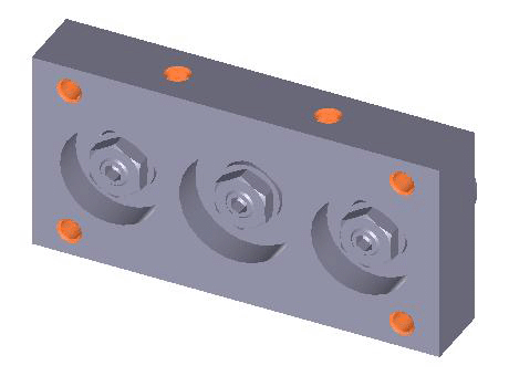 ROLLON - 免费 CAD 模型 - LM Carriage plate C4 RCL - TraceParts