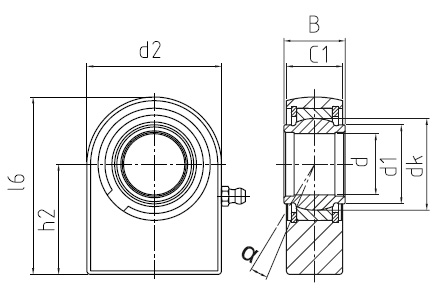 ROLLON - Fichiers CAO gratuits - DGF...LO DURBAL hydraulic-rod ends ...