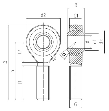 ROLLON - Archivos CAD gratuitos - BEMN DURBAL heavy-duty rod ends with ...