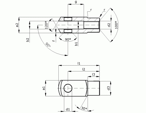 ROLLON - Modelos CAD gratuitos - Chiavette Unificate - Serie G - TraceParts