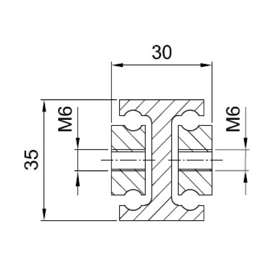 ROLLON - Free CAD models - Telescopic Rail, NTS35-30 Heavy Duty ...