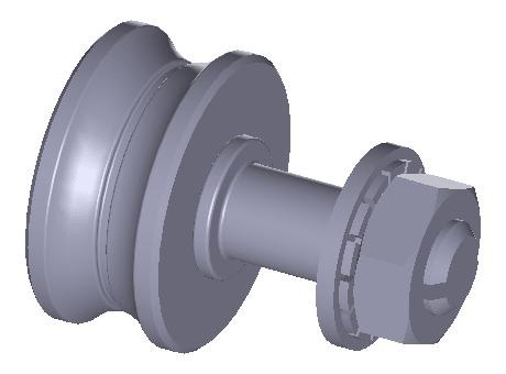 ROLLON - Free CAD models - PFV Guide Rollers - TraceParts