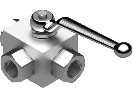 RÖTELMANN - Free CAD models - 3/2-way ball valves with floating ball ...