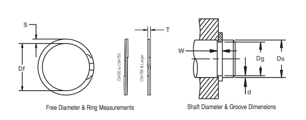 Rotor Clip Company - Free CAD models - External Inch Spiral Retaining ...