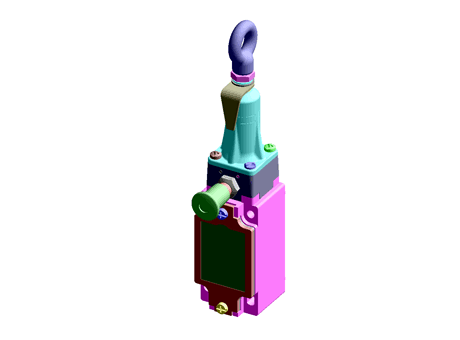 RS Americas - Free CAD models - Switch, Cable Pull, E-stop, Pull cable ...