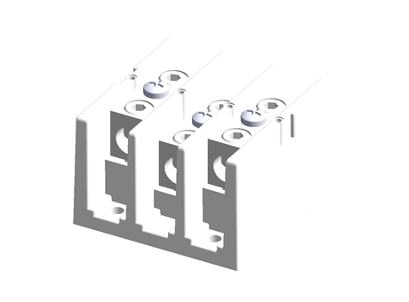 RS Americas - Free CAD models - Power Terminal Block, Panel Mount ...