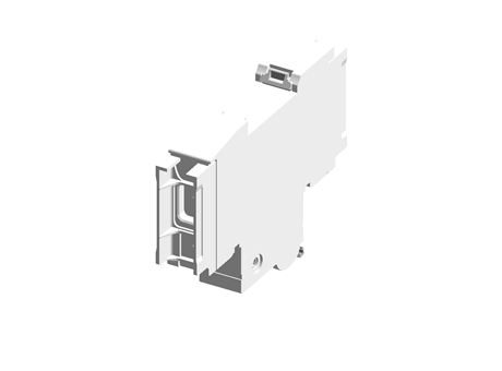 RS Americas - Free CAD models - Circuit breaker 240V 14kA, 1pole, D, 1 ...