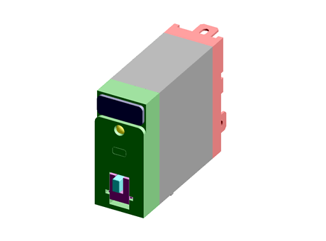 RS Americas - Free CAD models - Relay 1CO 10A 12VDC w Test Button & LED ...
