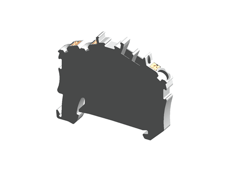 RS Group - 免费 CAD 模型 - 3-conductor through termi - TraceParts