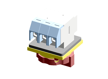 RS Group - Archivos CAD gratuitos - 3-POLE ISOLATOR 3LD2704-0TK53 ...