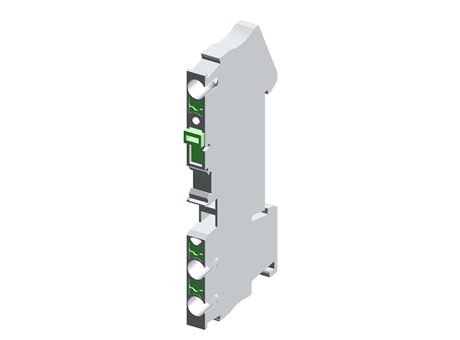 RS Group - Free CAD models - Knife disconnect terminal block - TraceParts