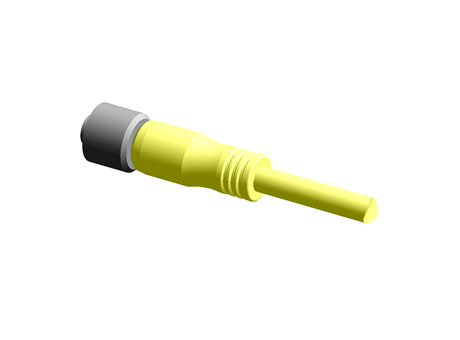 RS Group - Free CAD models - Cordset M12 4-pin micro, 5m - TraceParts