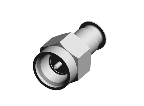 SMA连接器: 3D 模型 - SOLIDWORKS, Inventor, CATIA V5, AutoCAD, STEP, STL 以及更多 ...