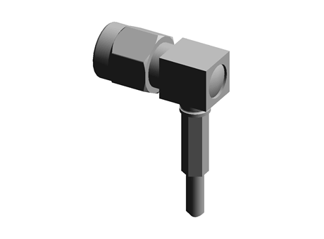 SMA连接器: 3D 模型 - SOLIDWORKS, Inventor, CATIA V5, AutoCAD, STEP, STL 以及更多 ...