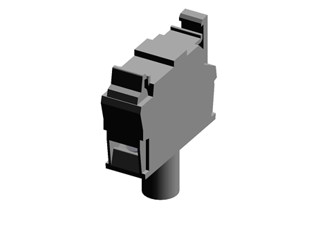 RS Group - Free CAD models - LED module LED 24-240V AC white - TraceParts