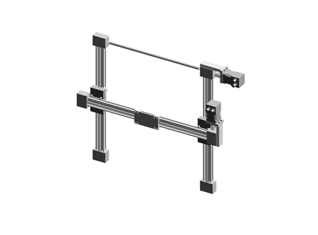RS Group - Free CAD models - Flat Gantry with Encoders 300 x 300 mm ...