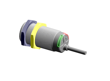 RS Group - Free CAD models - CAPACITIVE SENSOR CYLINDRICAL M30 12 24V ...