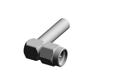 SMA连接器: 3D 模型 - SOLIDWORKS, Inventor, CATIA V5, AutoCAD, STEP, STL 以及更多 ...