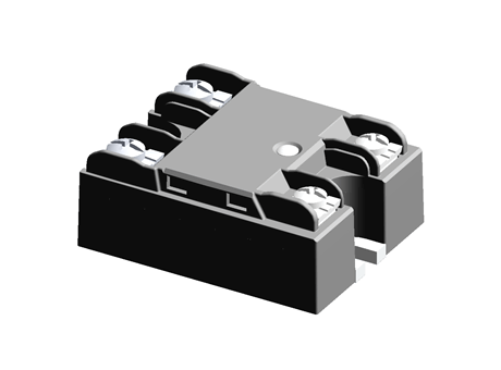 RS Group - Free CAD models - Low Noise SSR Relay, Panel Mount, IP00 ...