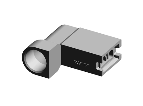 RS Group - Fichiers CAO gratuits - Cosse drapeau, Isolé 14AWG 2mm² ...