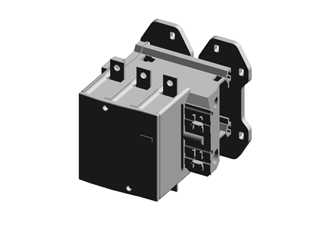 RS Group - Archivos CAD gratuitos - Contactor, 3 NA, TeSys F - TraceParts