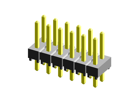 RS Group - Free CAD models - .100" High-Temp Terminal Strip - TraceParts