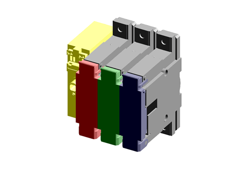 RS Group - Archivos CAD gratuitos - FUSE DISCONNECT SWITCH 3X - TraceParts